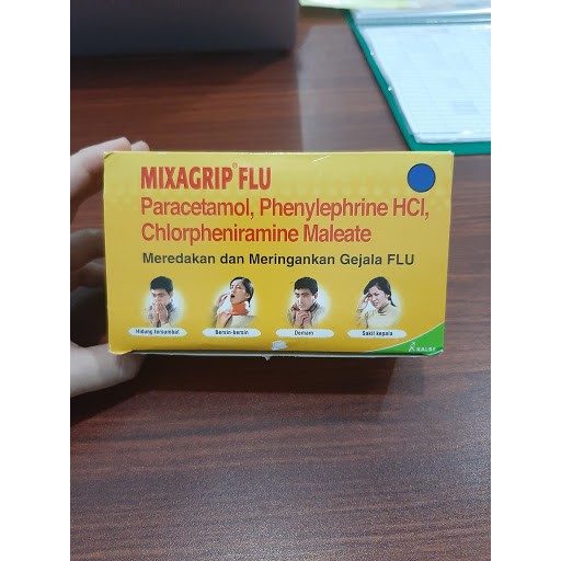 Jual Mixagrip Flu (1 Box = 25 Strip = 100 pcs) | Shopee Indonesia