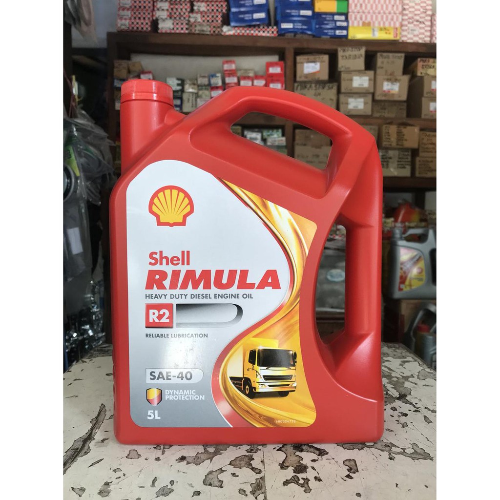 Jual Jual Cepat Oli Shell Rimula R2 Diesel Sae 40 Galon 5 Liter ...