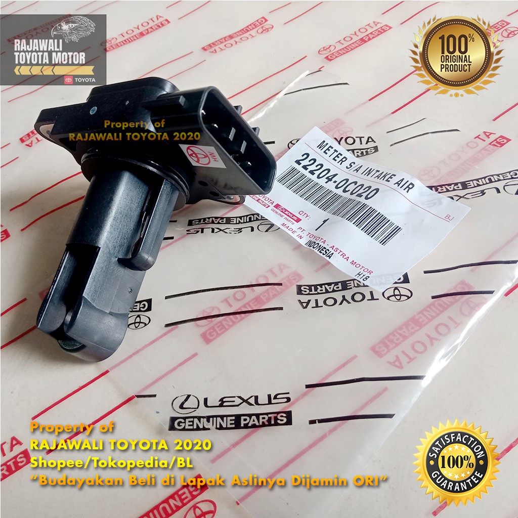 Jual Sensor Meter Intake Air Flow Fortuner, Innova, Vios, Soluna, Hilux ...