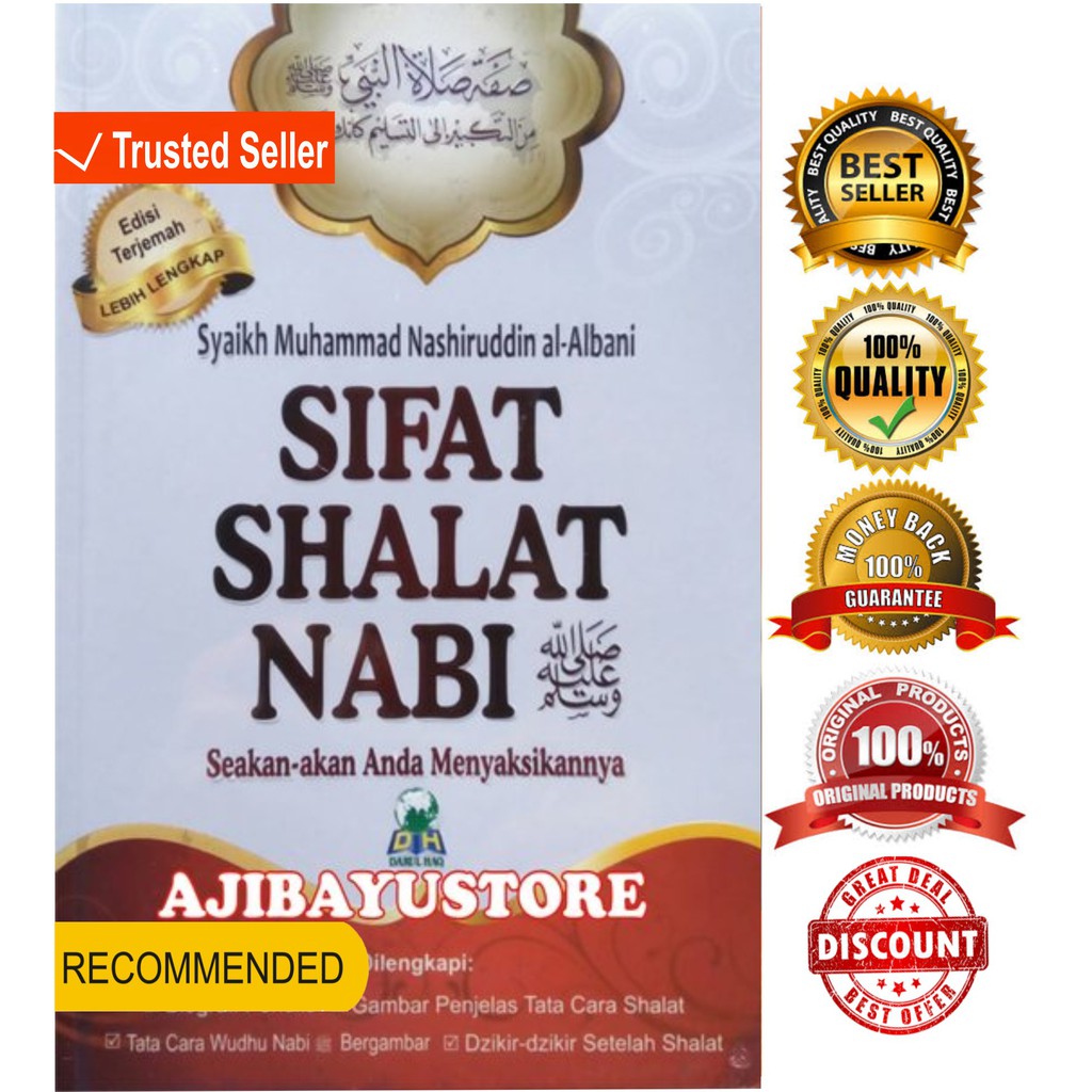 Jual BUKU SIFAT SHALAT NABI SEAKAN-AKAN ANDA MENYAKSIKANNYA SYAIKH ...