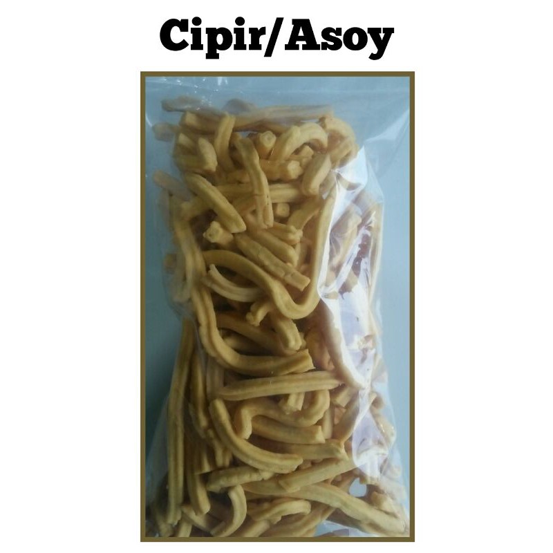 Jual Cipir Asoy Kuning Gurih 250 gram Cemilan Snack Kiloan Murah ...