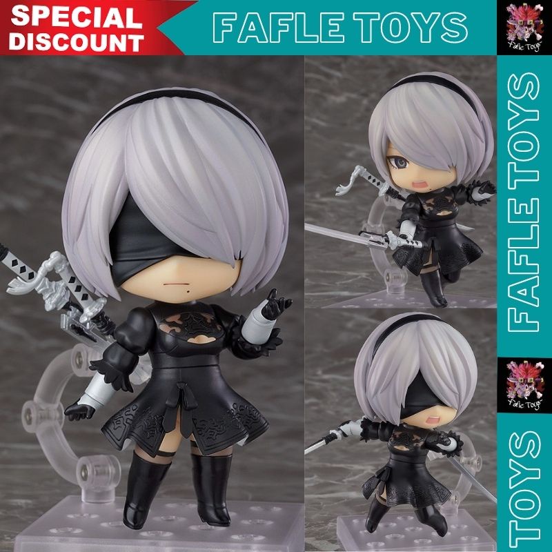 Jual Nendo 1475 Nendoroid Anime Automata Nier 2B Figure / Nendoroid ...
