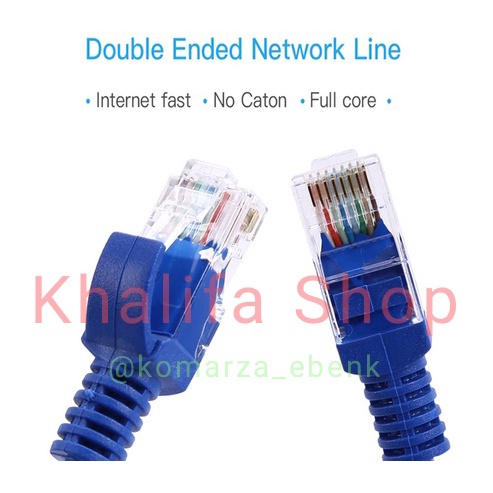 Jual Kabel LAN UTP CAT 5E CAT5E Socket RJ45 RJ 45 Jaringan Network ...