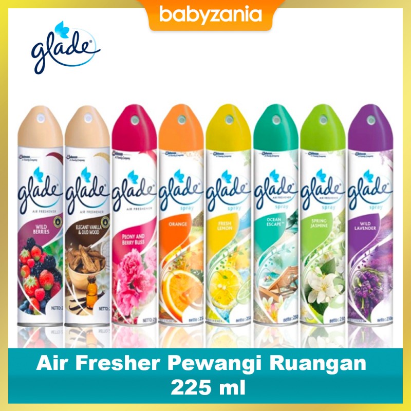 Jual Glade Aerosol Air Freshener Spray Pengharum Pewangi Ruangan - 225ml | Shopee Indonesia