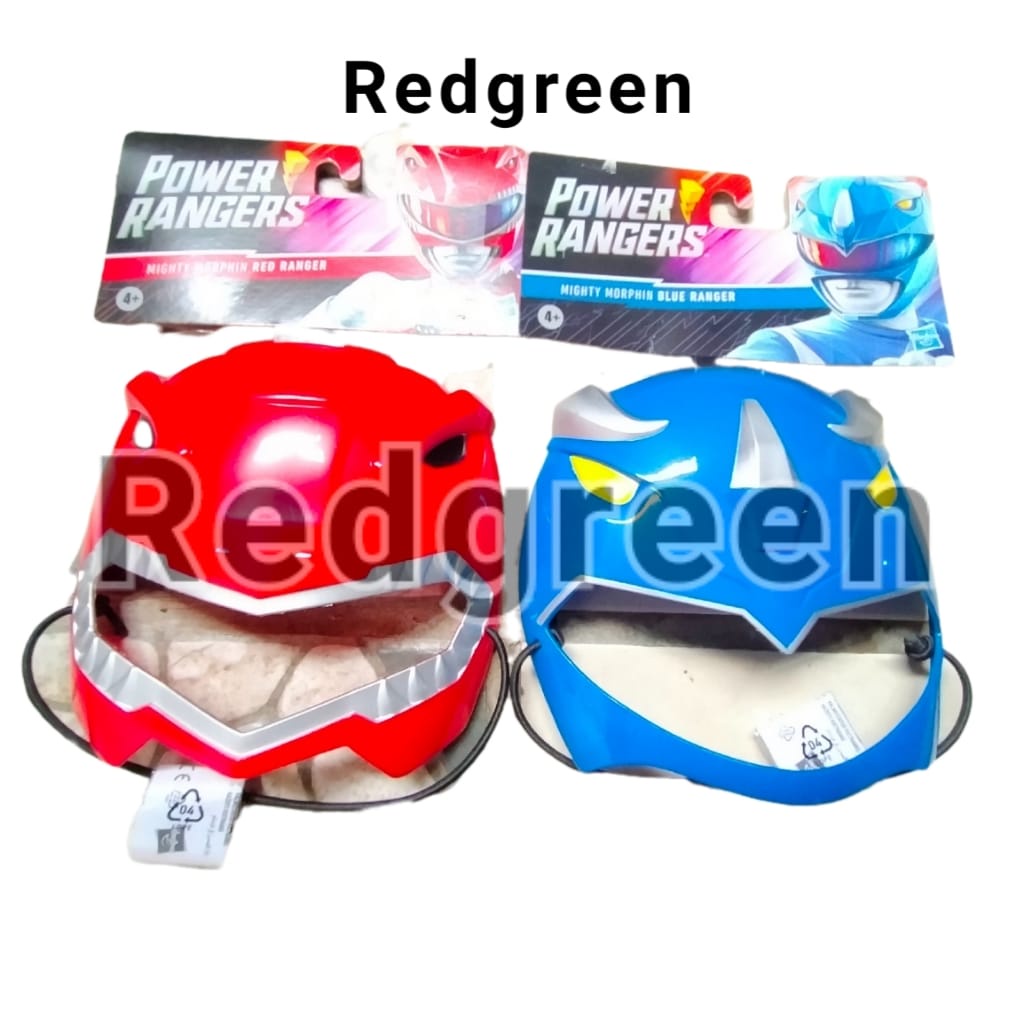 Jual Topeng Power Rangers Mighty Morphin Ranger Mask Cosplay | Shopee ...