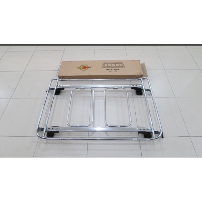 Jual ROOF RACK SUNRISE / RACK ATAS MOBIL / ROOF RACK UNIVERSAL CHROME ...