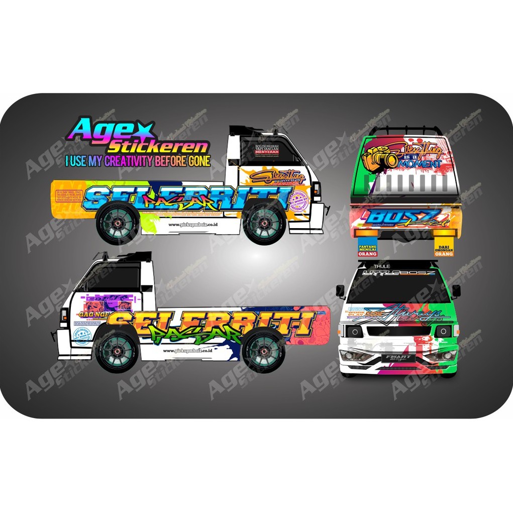 Jual sticker l300 decal full body | Shopee Indonesia