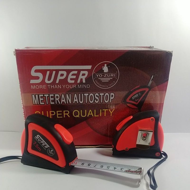 Jual Meteran 7,5 meter YO-ZURI/Meteran/Meteran Roll/COD | Shopee Indonesia