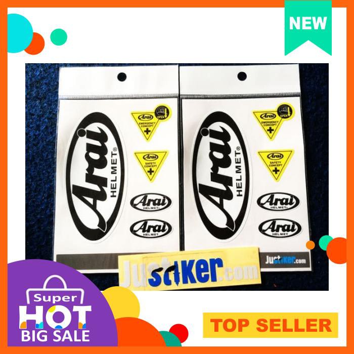 Jual Sticker Logo Helm Dan Sticker Visor Arai | Shopee Indonesia