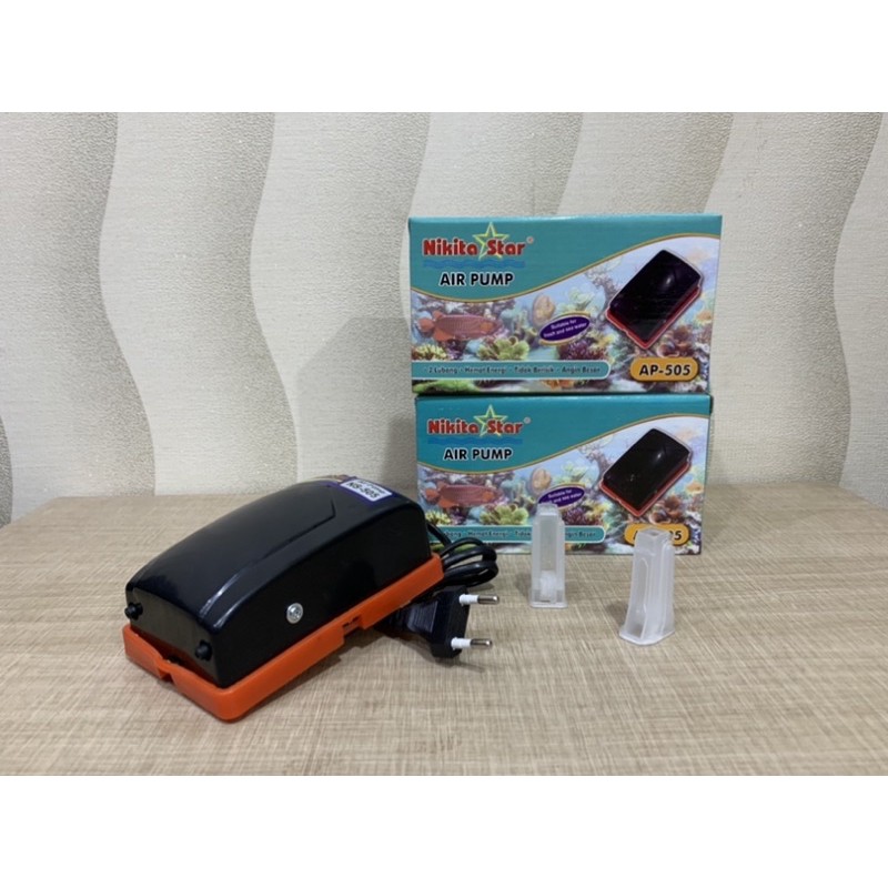 Jual Mesin Pembuat Gelembung Oksigen Mesin Aerator Air Pump NS 505 ...