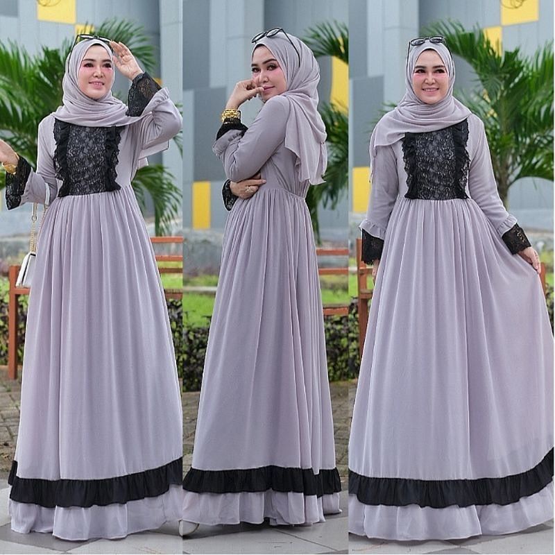 Jual DRESS MUSLIM, baju wanita, baju gamis, dress, gamis, Baju gamis ...