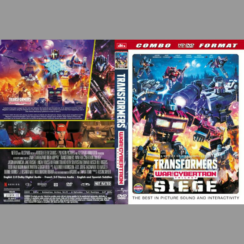 Jual Kaset Kartun Transformers War For Cybertron Trilogi Siege 2020 2685