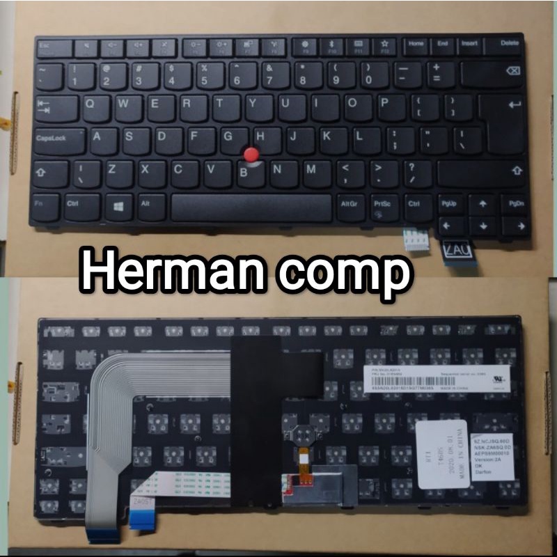 Jual Keyboard Lenovo ThinkPad T460 T460P T460S T470 T470S Series ...