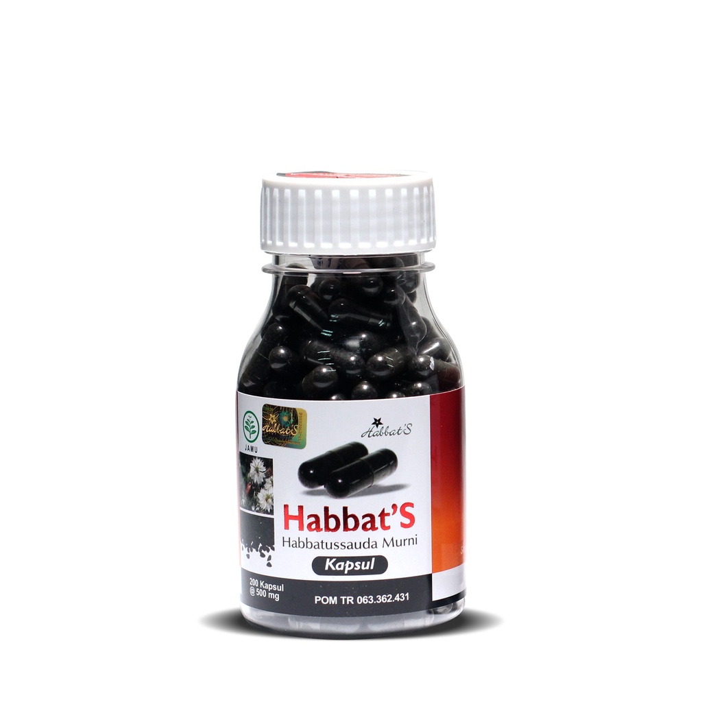 Jual Habbatussauda Kapsul Murni Suplemen Herbal Stamina Kolesterol ...