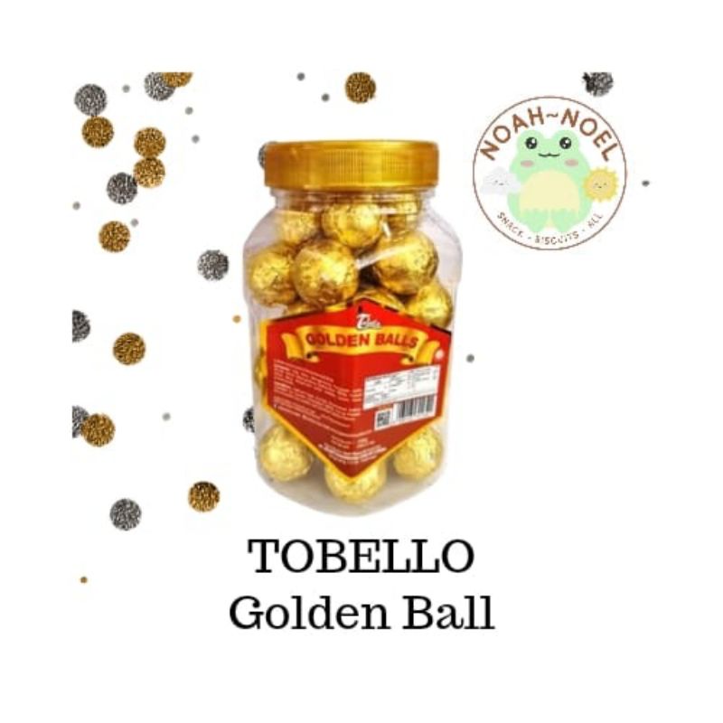 Jual NN - TOBELLO GOLDEN BALL 240gr Bola Cokelat Mini Toples Coklat ...