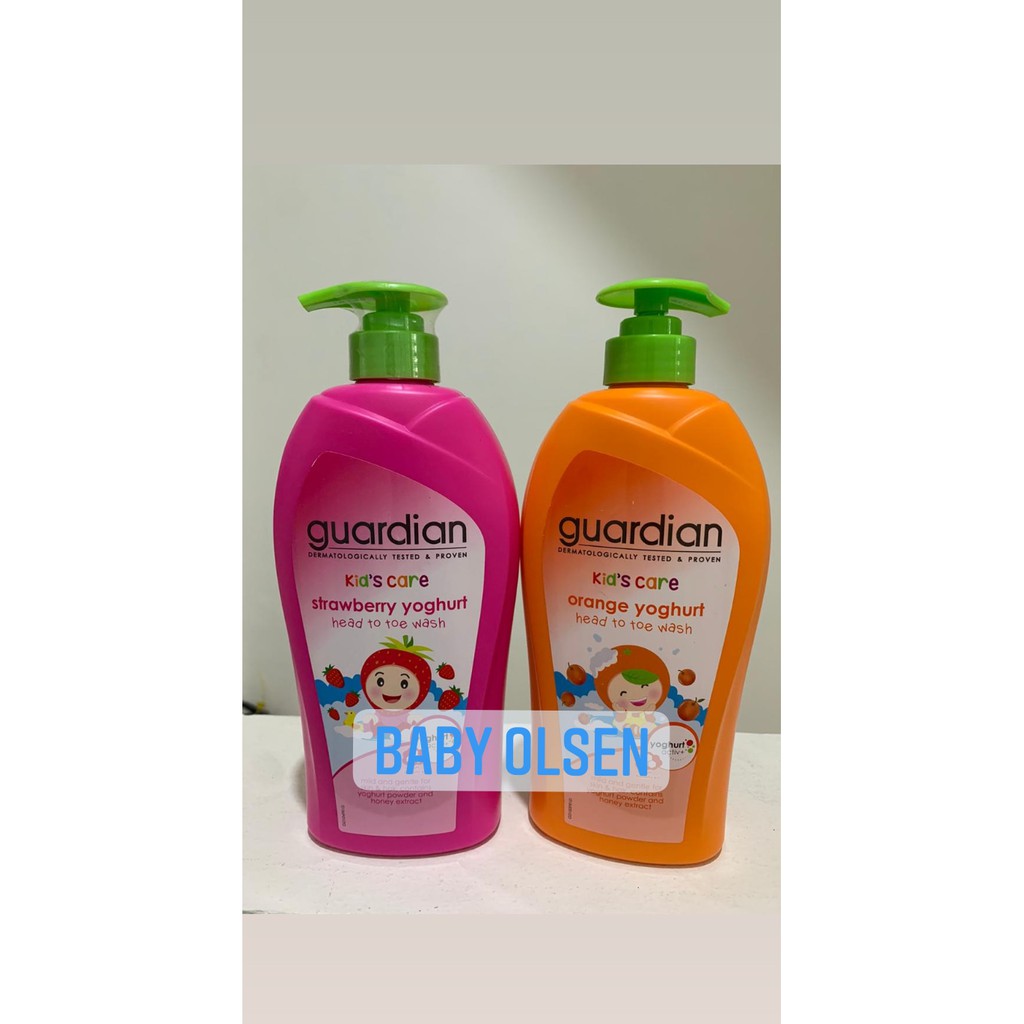 Jual GUARDIAN KIDS CARE HEAD TO TOE WASH 750 ML / SABUN MANDI ANAK ...