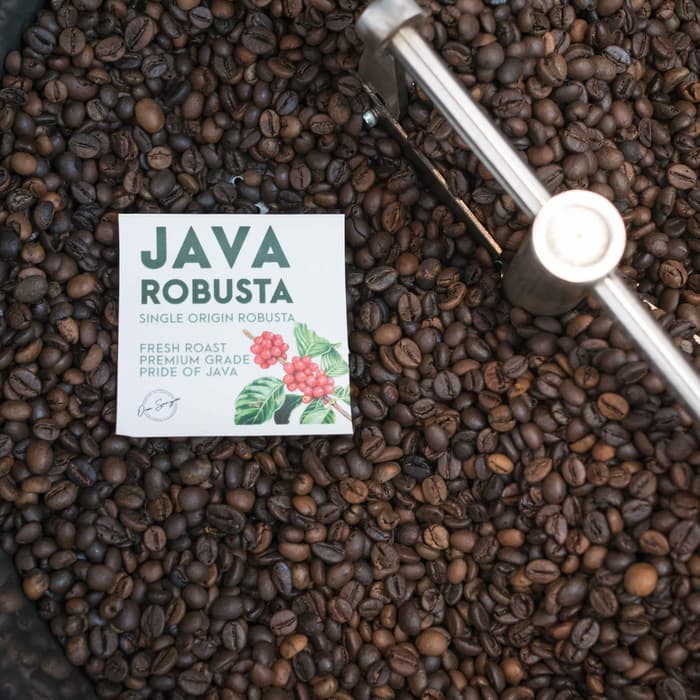 Jual Biji Kopi Java Robusta 1kg Premium Kopi susu Blend | Shopee Indonesia
