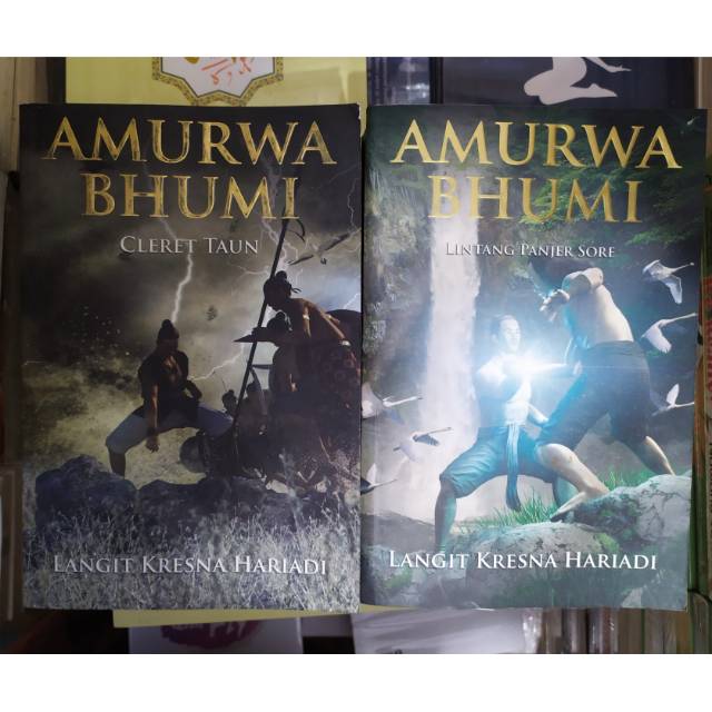 Jual Paket Novel Amurwa Bhumi 1 & 2 - Langit Kresna Hariadi | Shopee Indonesia