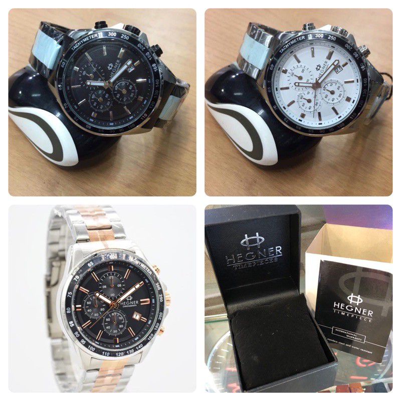 Jual JAM TANGAN PRIA HEGNER 436-3/ HEGNER 436-3 ORIGINAL | Shopee Indonesia