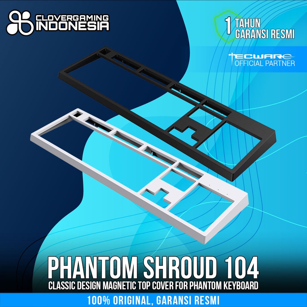 Jual Tecware Phantom Shroud 104 Magnetic Case / Casing Keyboard ...