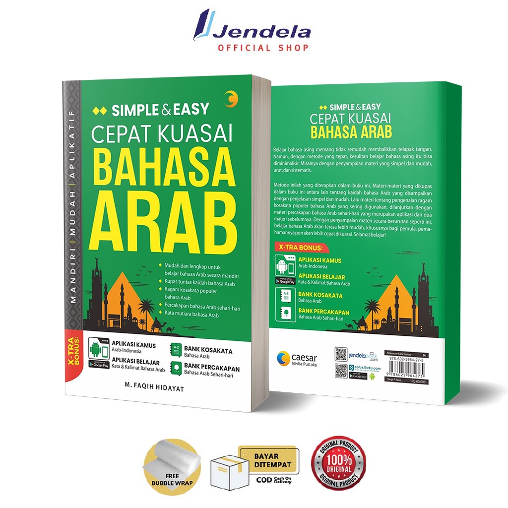 Jual Buku Simple & Easy Cepat Kuasai Bahasa Arab by M Faqih Hidayat ...