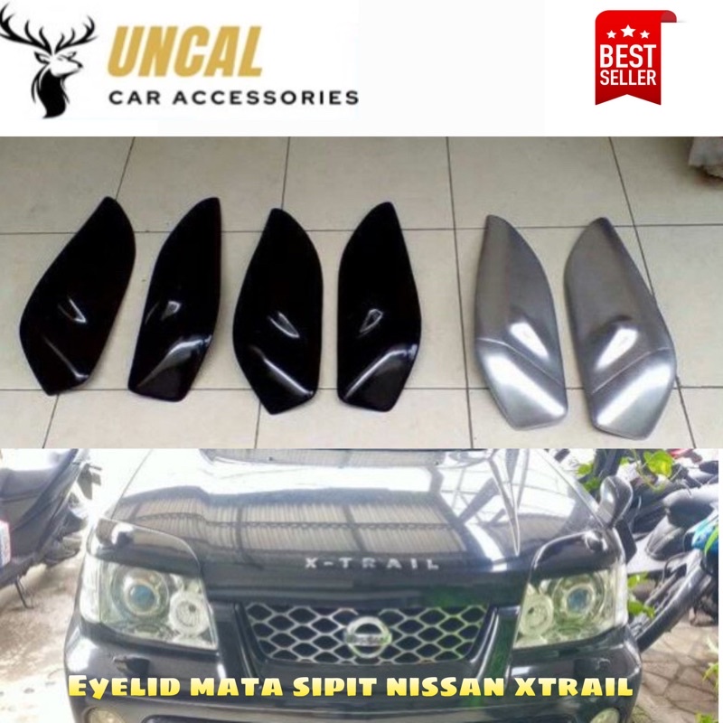 Jual Eyelid xtrail mata sipit nissan xtrail alis lampu xtrail bisa cet ...