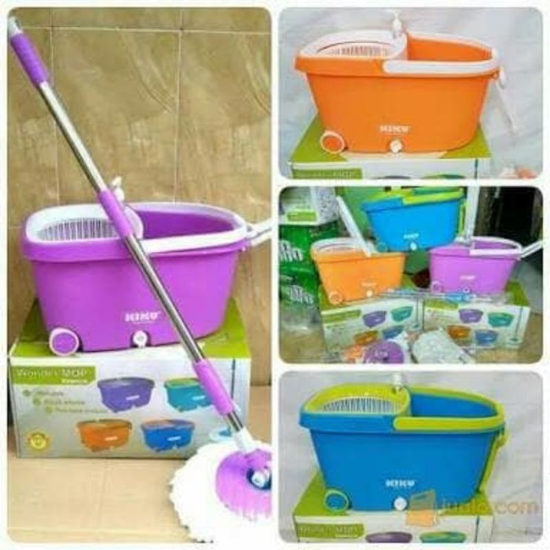 Jual Pel Lantai Mop Jumbo,WONDER MOP STAINLESS | Shopee Indonesia