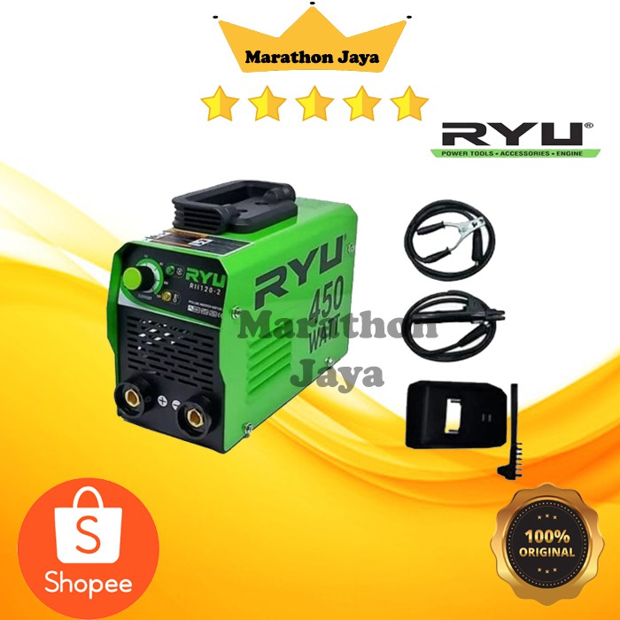 Jual RYU Mesin las 450 watt RYU tekiro inverter las | Shopee Indonesia
