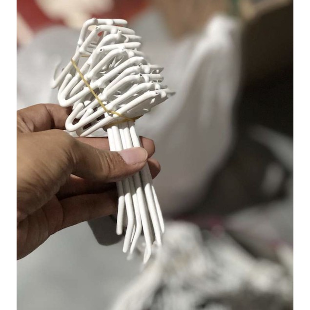 Jual CANTELAN RAM PUTIH 10CM / HOOK STIK RAM PUTIH, GANTUNGAN RAM ...