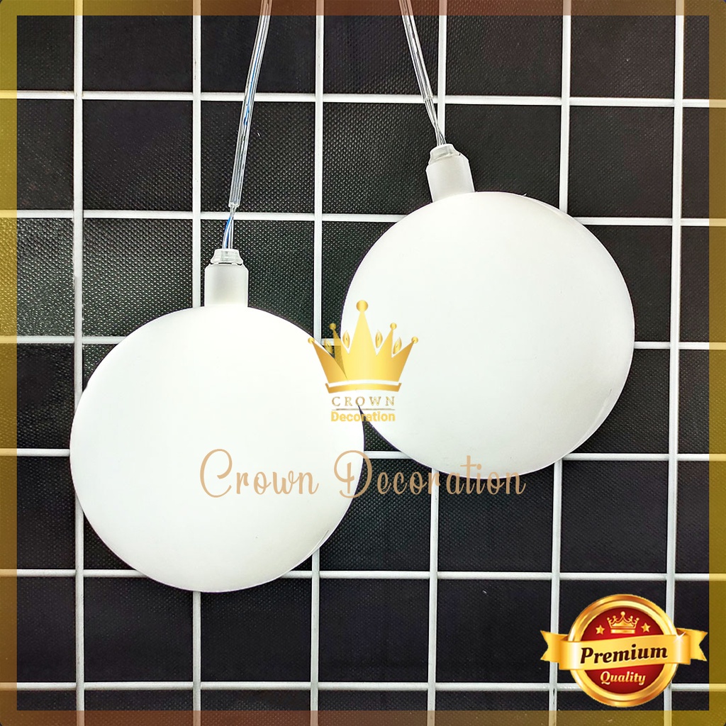 Jual Lampu Bola Plastik Gantung Doff LED 1 Set Isi 10 - Bulb Tumblr ...