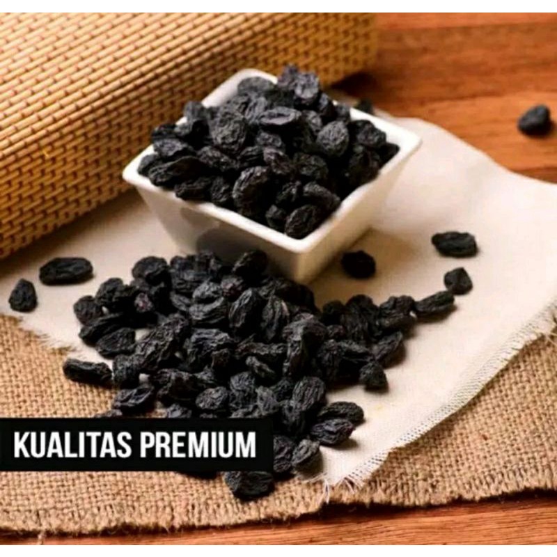 Jual Kismis Hitam Premium 100 Gr / Black Brown Raisins 100 Gr | Shopee ...
