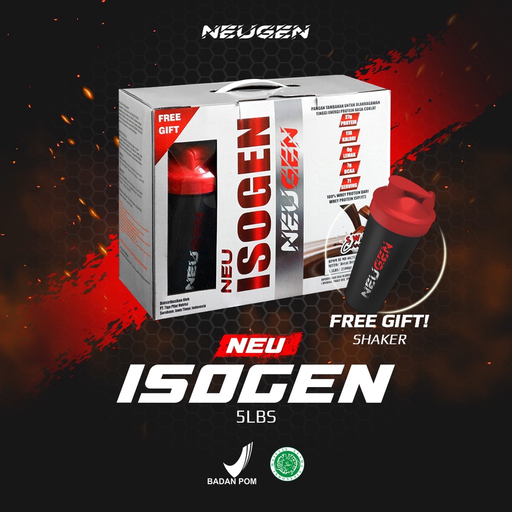 Jual Neugen Sports Neu Isogen 5lbs ( Whey Protein Isolate ) | Shopee ...