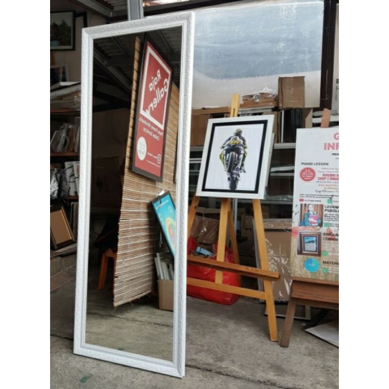 Jual 120 cm x 40 cm Cermin / mirror / kaca muka frame limited edition ...