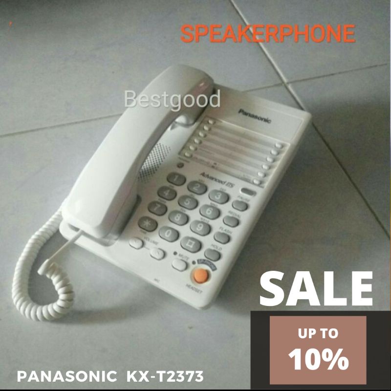 Jual Pesawat Telepon Panasonic KX-T2373MX SECOND/ KX-T2373 / 2373 / indihome / telepon rumah ...