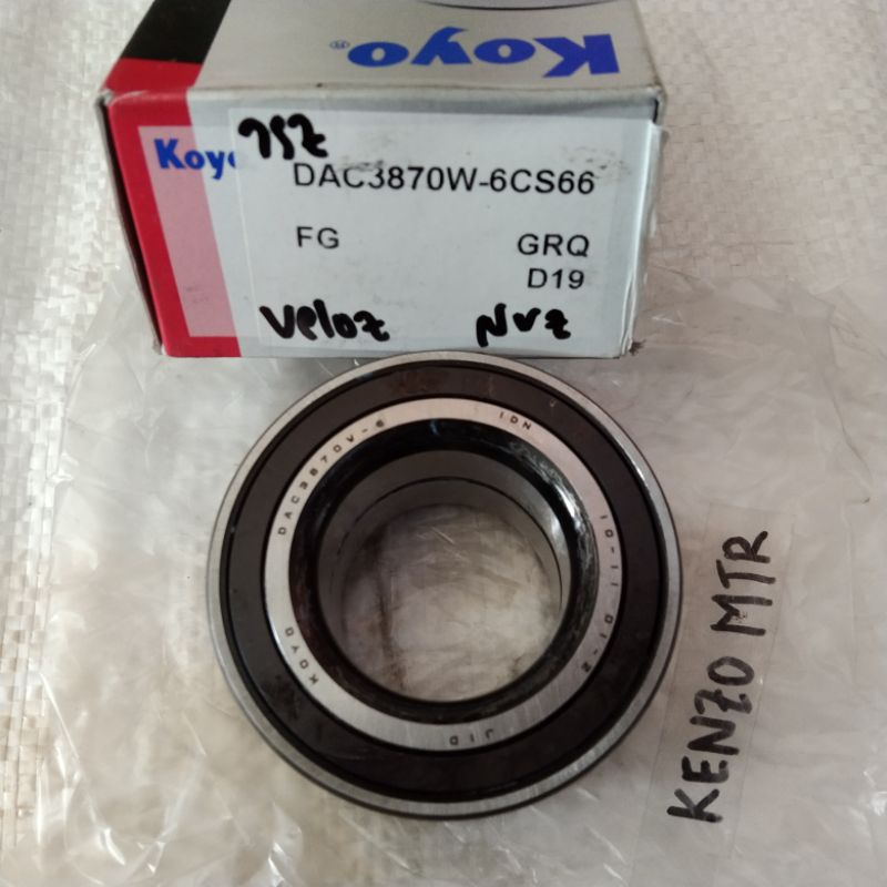 Jual BEARING LAHER RODA DEPAN GRAN GRAND MAX NEW AVANZA VELOZ NEW XENIA RUSH KOYO ASLI JEPANG ...