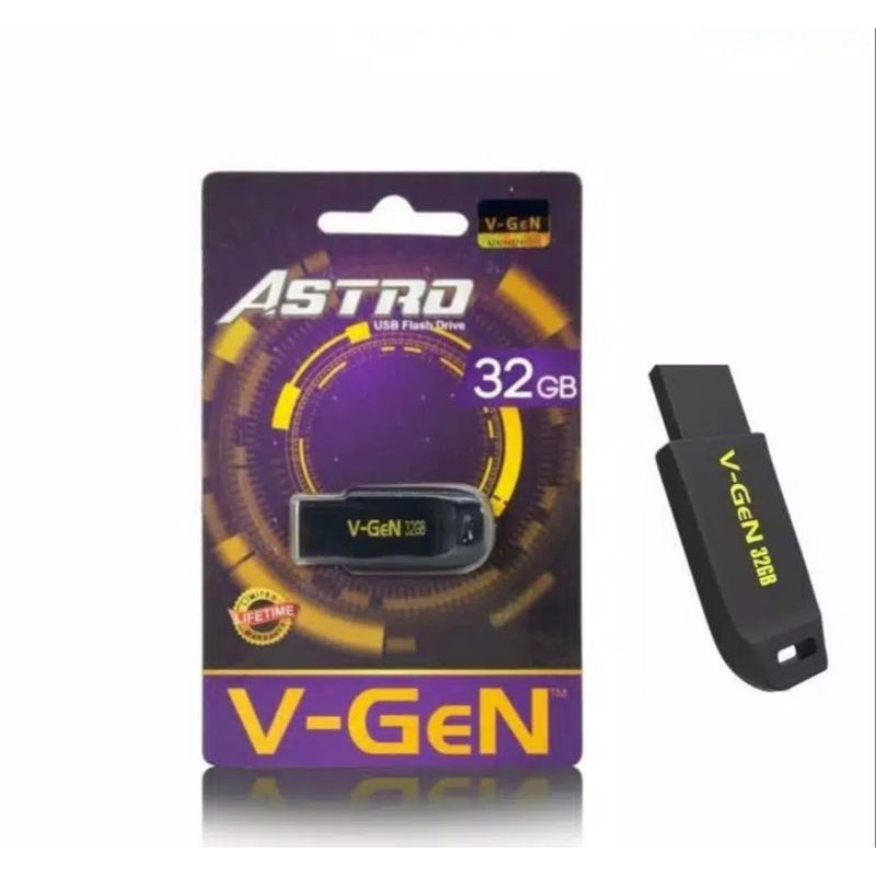 Jual Flashdisk V-Gen Astro 8GB 16GB 32GB 64GB Original Garansi / USB ...