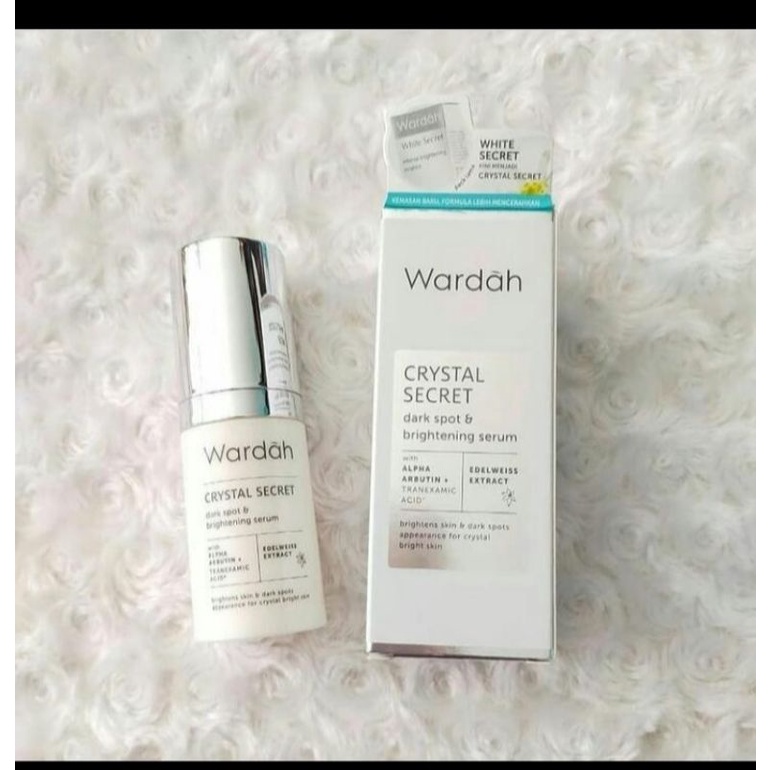 Jual Wardah Crystal Secret dark spot brightening serum 20ml | Shopee ...
