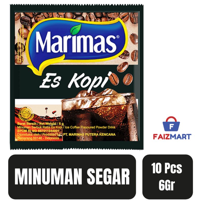 Jual Marimas Es kopi 1renceng (10pcs) 6gr | Shopee Indonesia