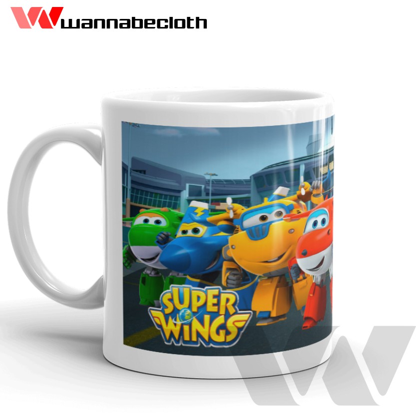 Jual Gelas Super Wings Mug Super Wings Mug Custom Souvenir Mug Anak ...