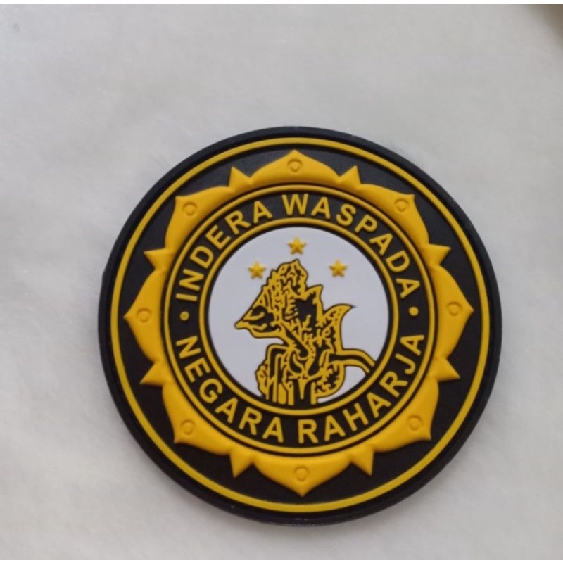 Jual Patch Rubber Intelkam Bulat Emblem Velcro Intelkam | Shopee Indonesia