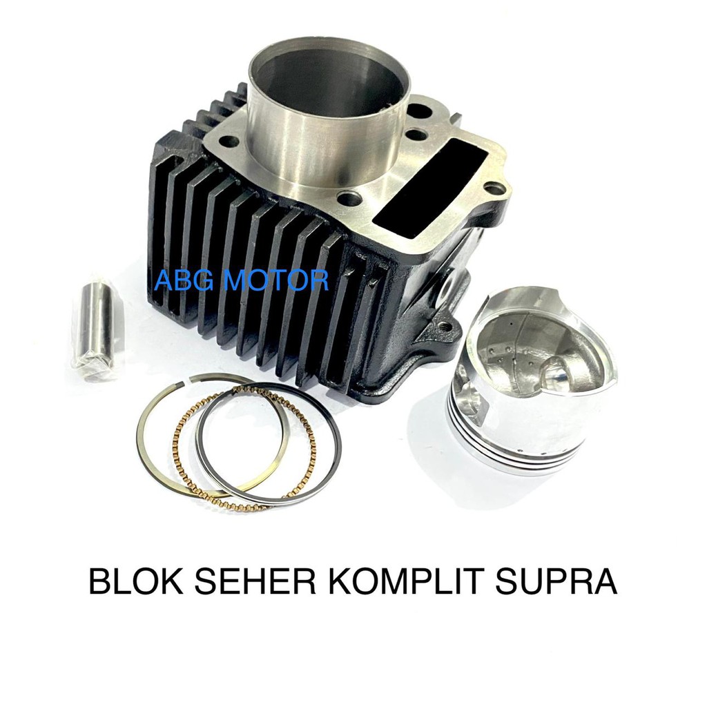 Jual CYLINDER BLOCK BLOK SEHER KOMPLIT ASSY HONDA SUPRA X GRAND PRIMA ...
