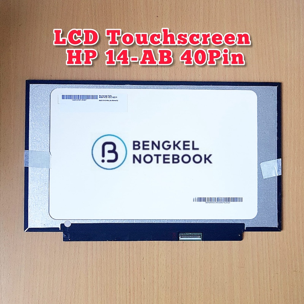 Jual LCD HP 14-AB B140XTK01.0 B140XTK01 40pin 1366x768 TOUCHSCREEN ...