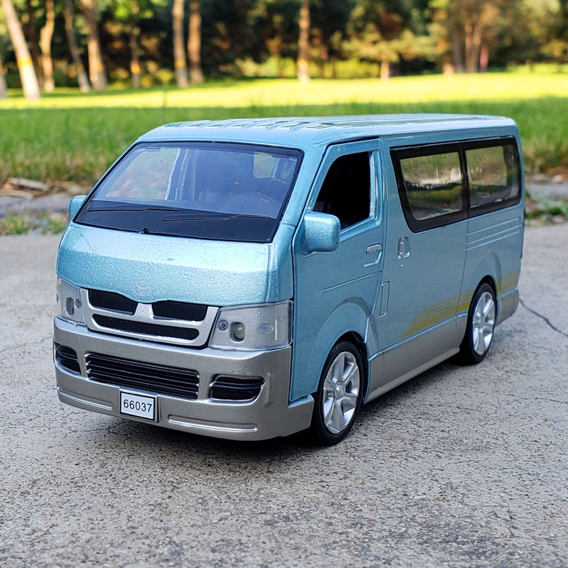 Jual Skala 1:32 Toyota Hiace Miniatur Diecast Mobil Die Cast Mainan ...