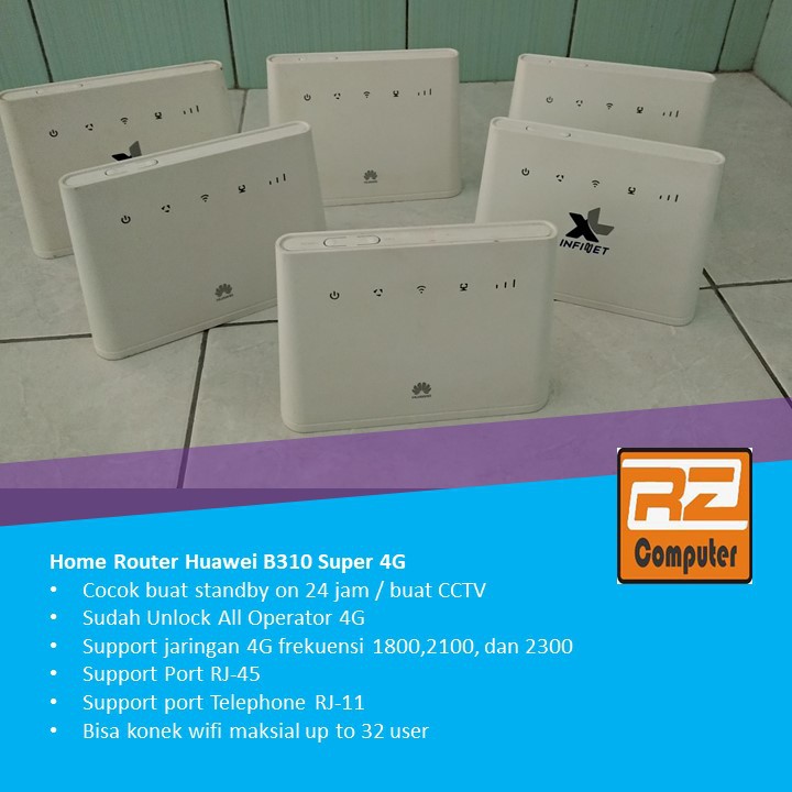 Jual Modem WiFi Home Router Huawei B310 Super 4G All Operator | Shopee ...