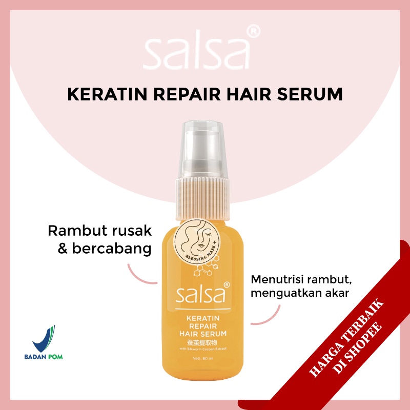 Jual SALSA Hair Serum Perfume Spray Pertama di Indonesia Dengan Rose ...
