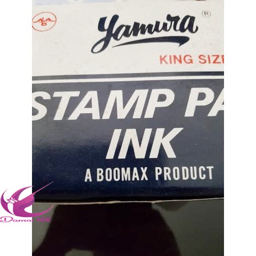 Jual tinta stamp pad stempel stamp pad ink Yamura | Shopee Indonesia