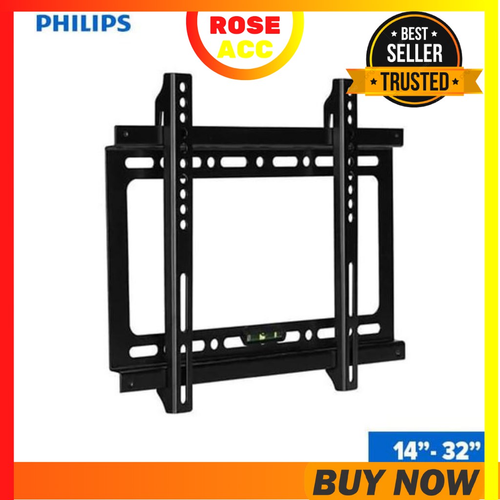 Jual PHILIPS TV Wall Mount Universal Fixed TV Mount 14 inch - 32 inch ...