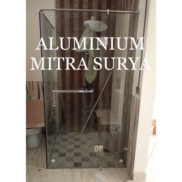 Jual Kaca Shower Kusen Partisi Pintu Kamar Mandi Pembatas Ruang ...