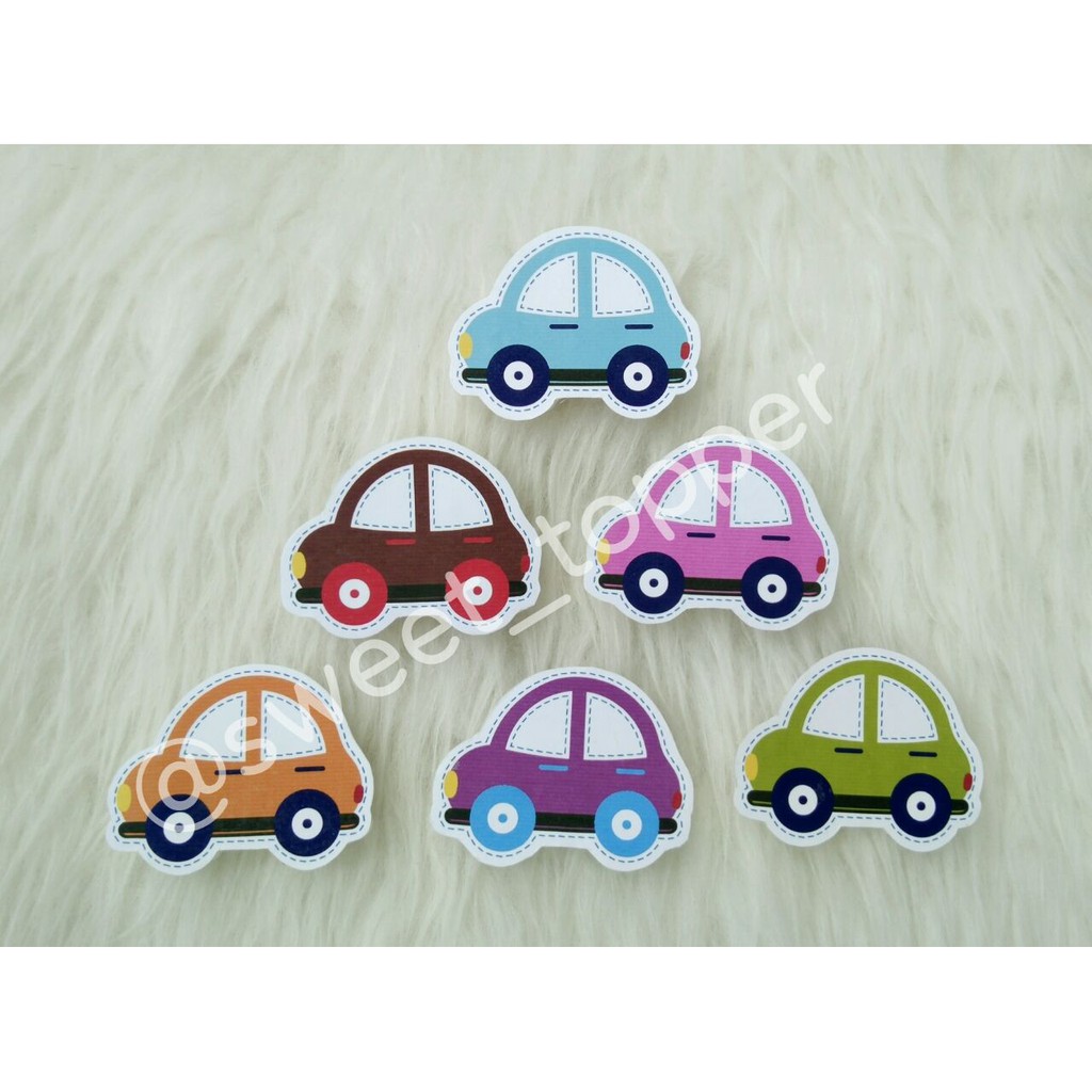Jual Topper MOBIL, Hiasan Cake, Cupcake, Murah Berkualitas | Shopee ...