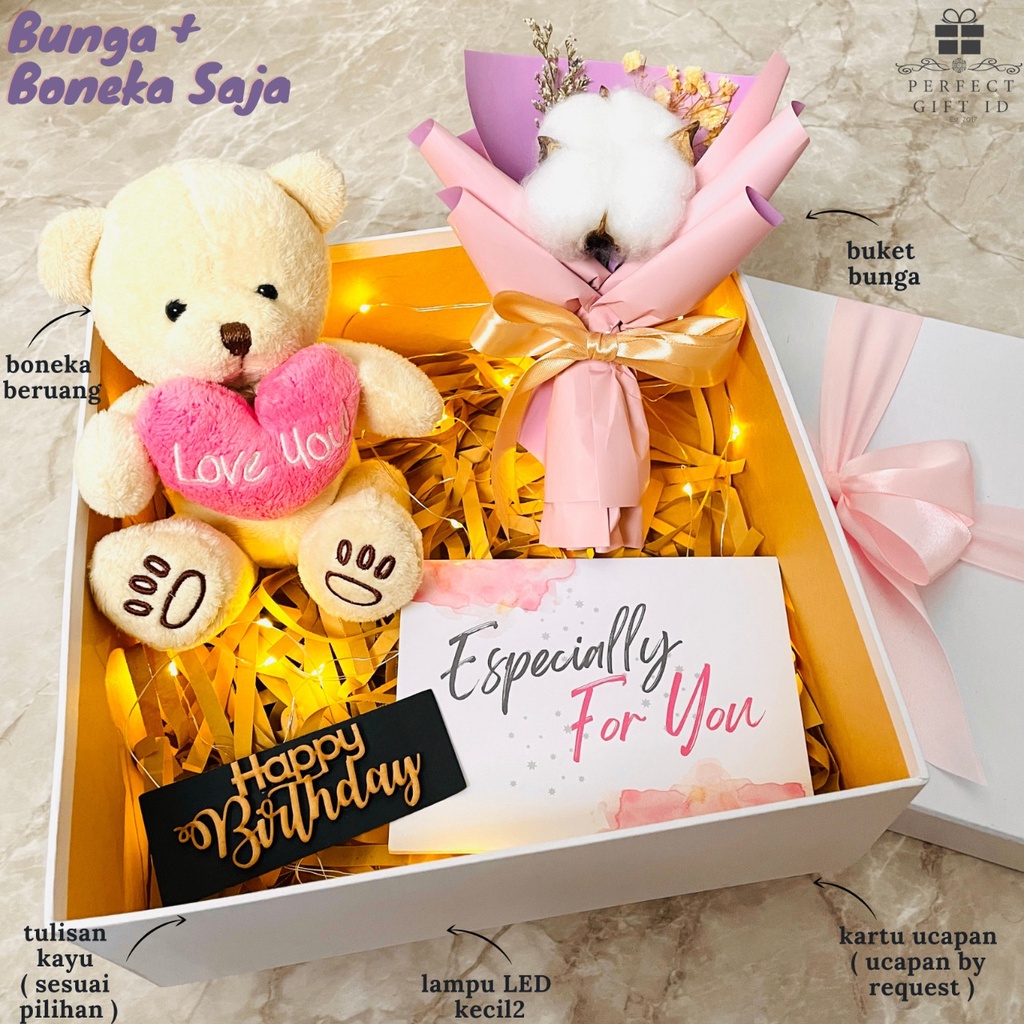 Jual Kado Ulang Tahun Cewek / Kado Anniversary / Kado Ultah / Hadiah ...